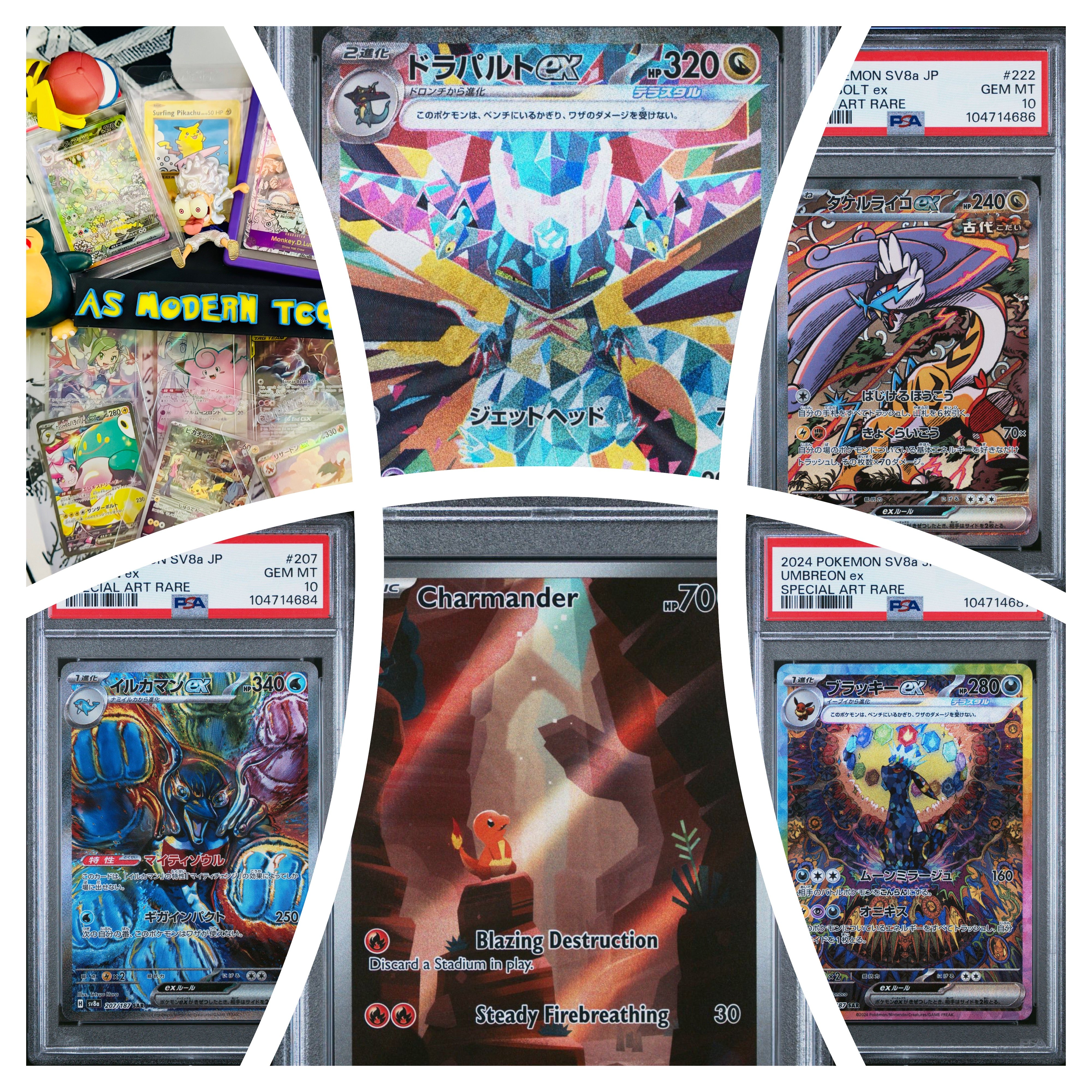 POKÉMON SLABS COLLECTION (PSA/CGC/TAG) – AS Modern TCG