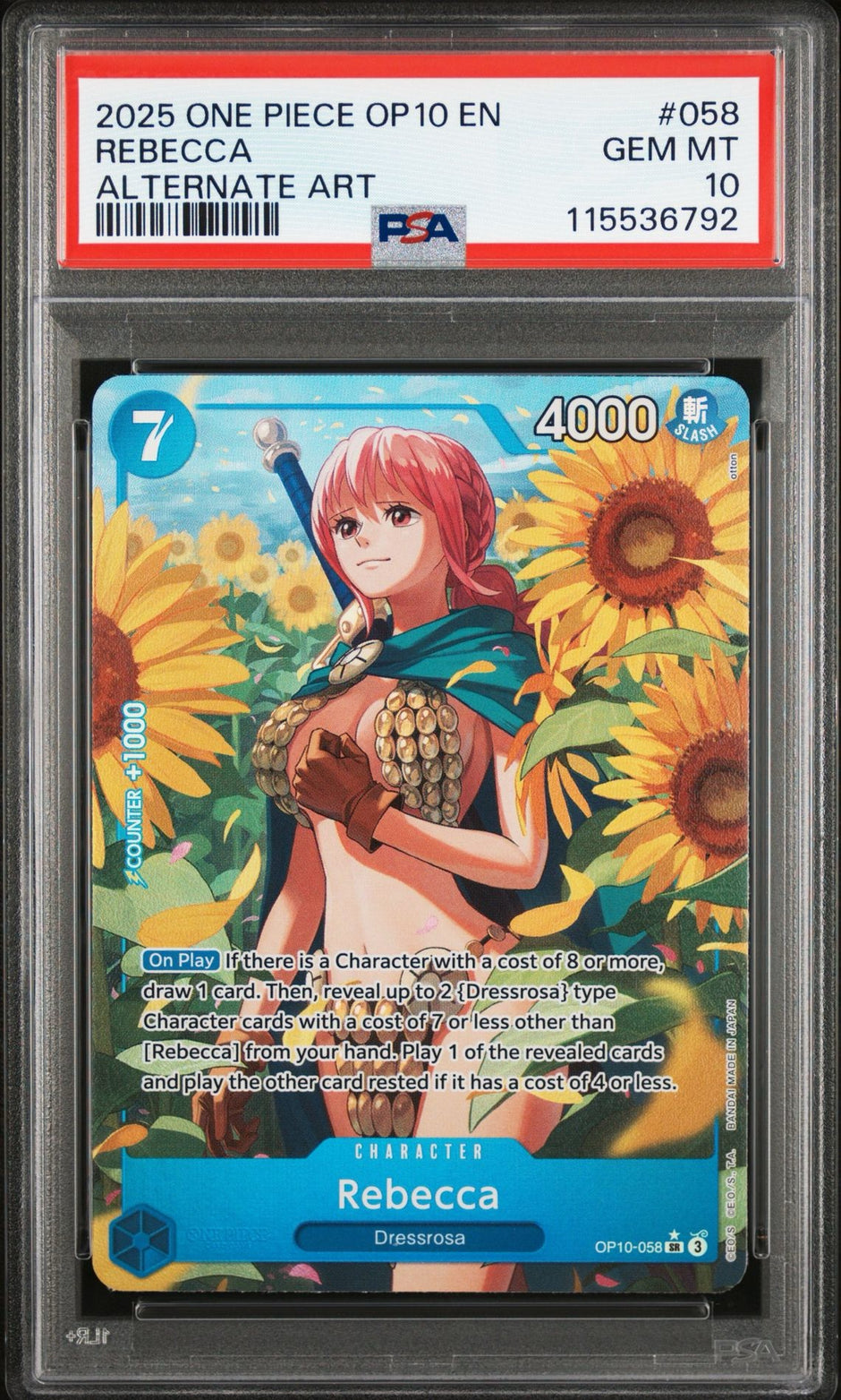 ONE PIECE SLABS COLLECTION (PSA/CGC/TAG) – AS Modern TCG